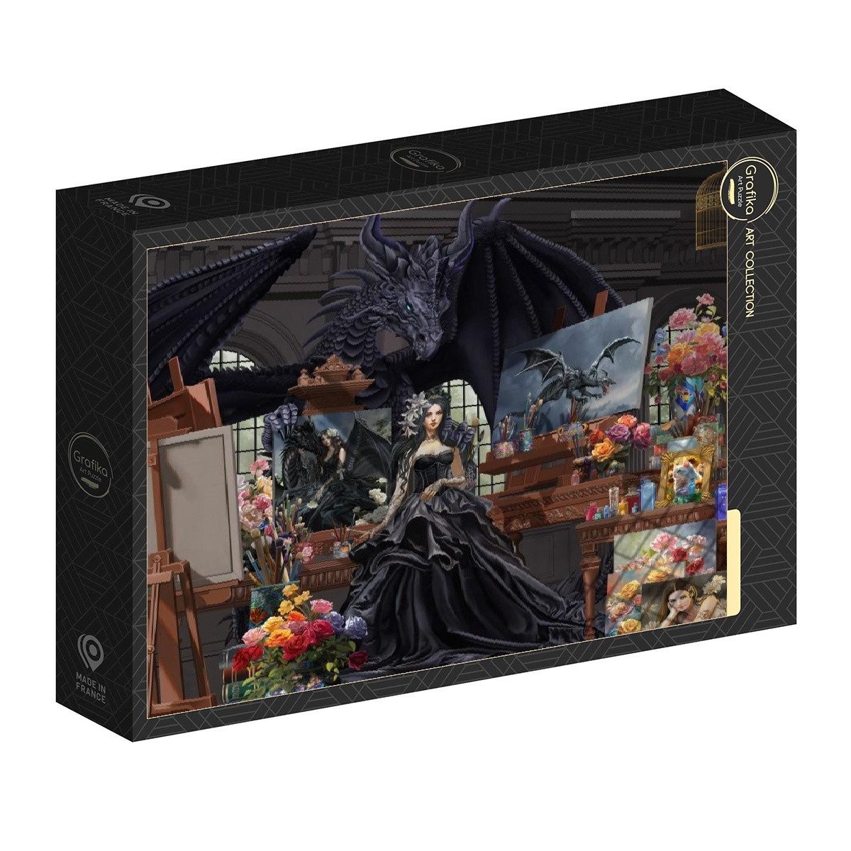 Grafika Art Puzzle Puzzle Das Studio, Puzzleteile