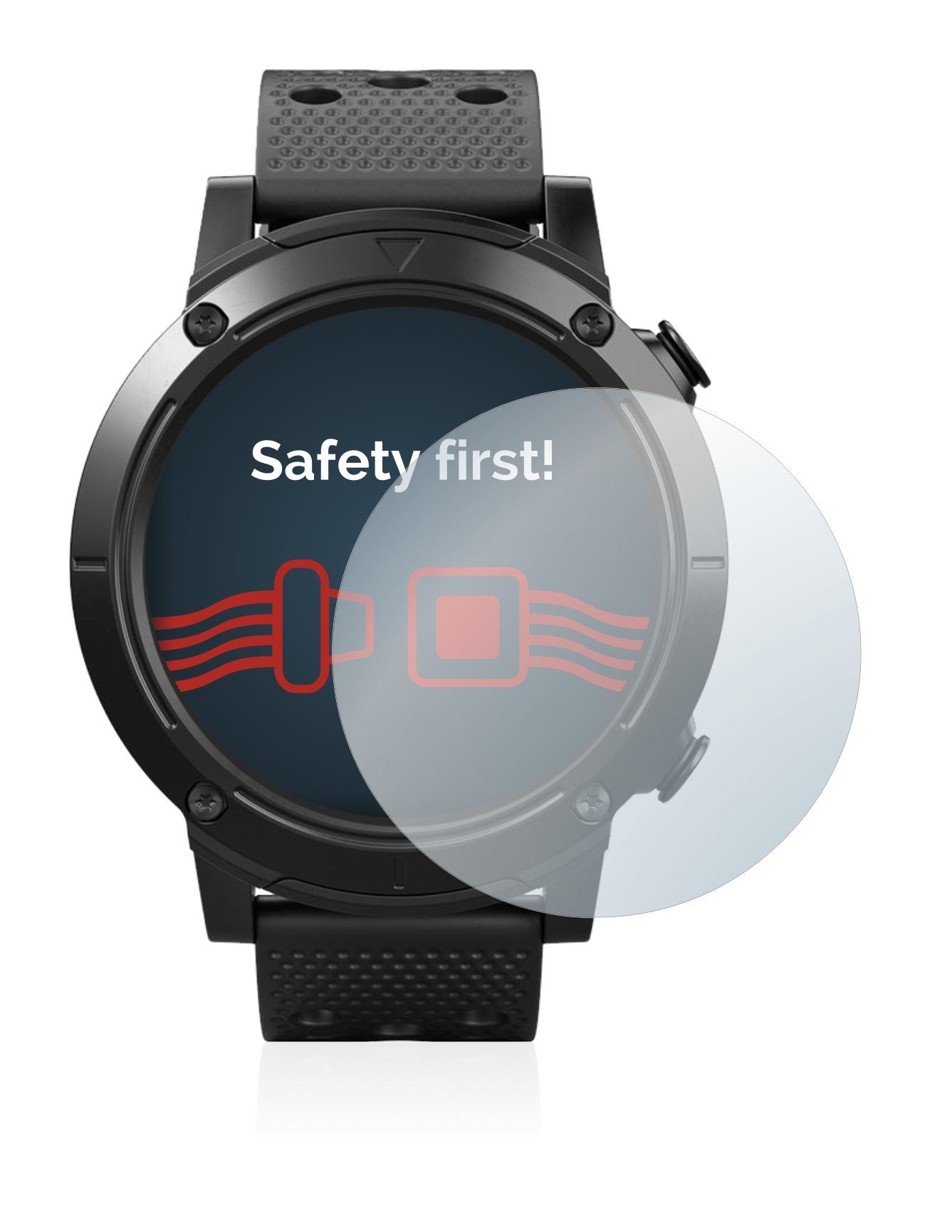 Savvies Panzerglas Für Silvercrest Smartwatch Sport Für Silvercrest