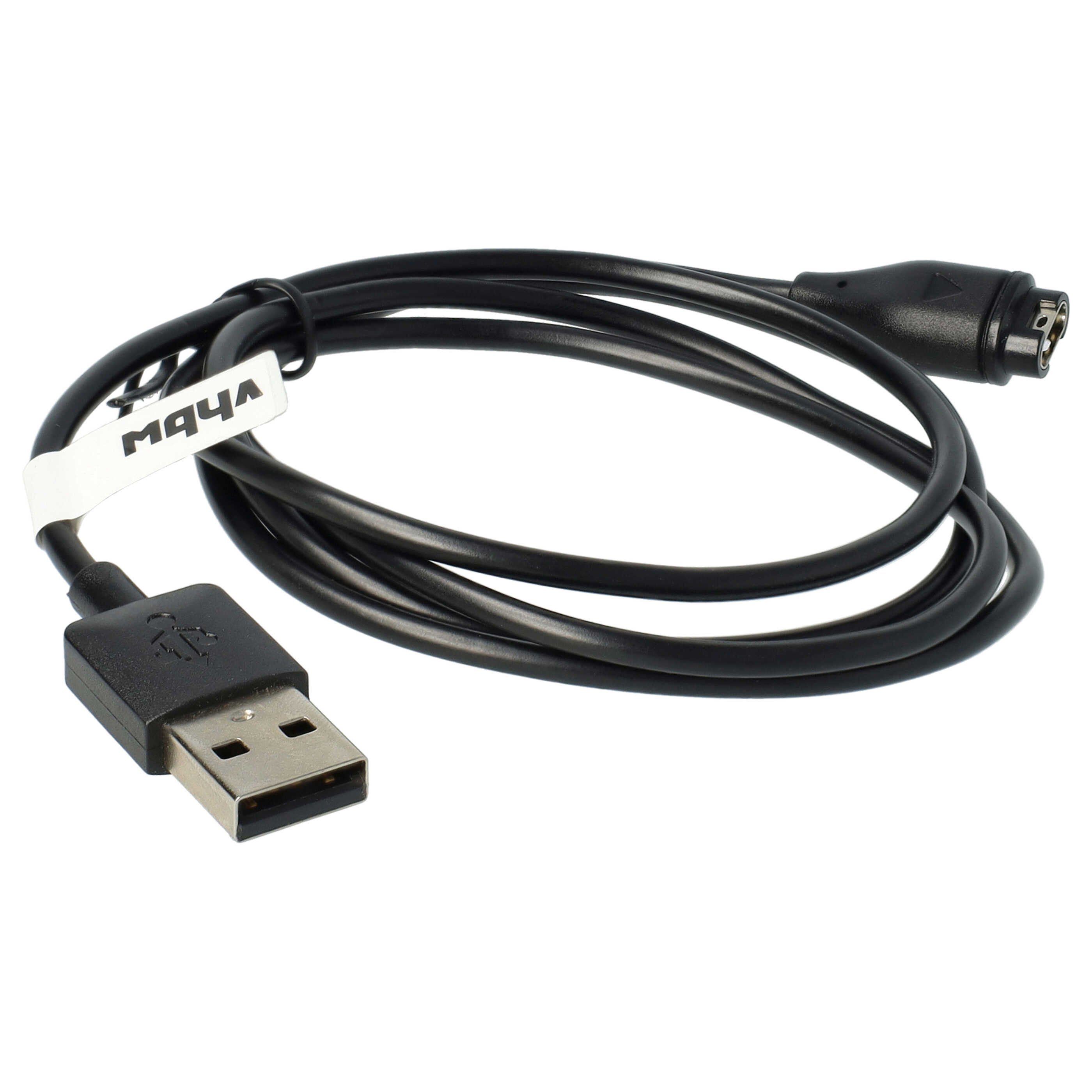 vhbw USB Ladekabel passend für Garmin ivoactive 4/4S/3/3 Music, Enduro ...