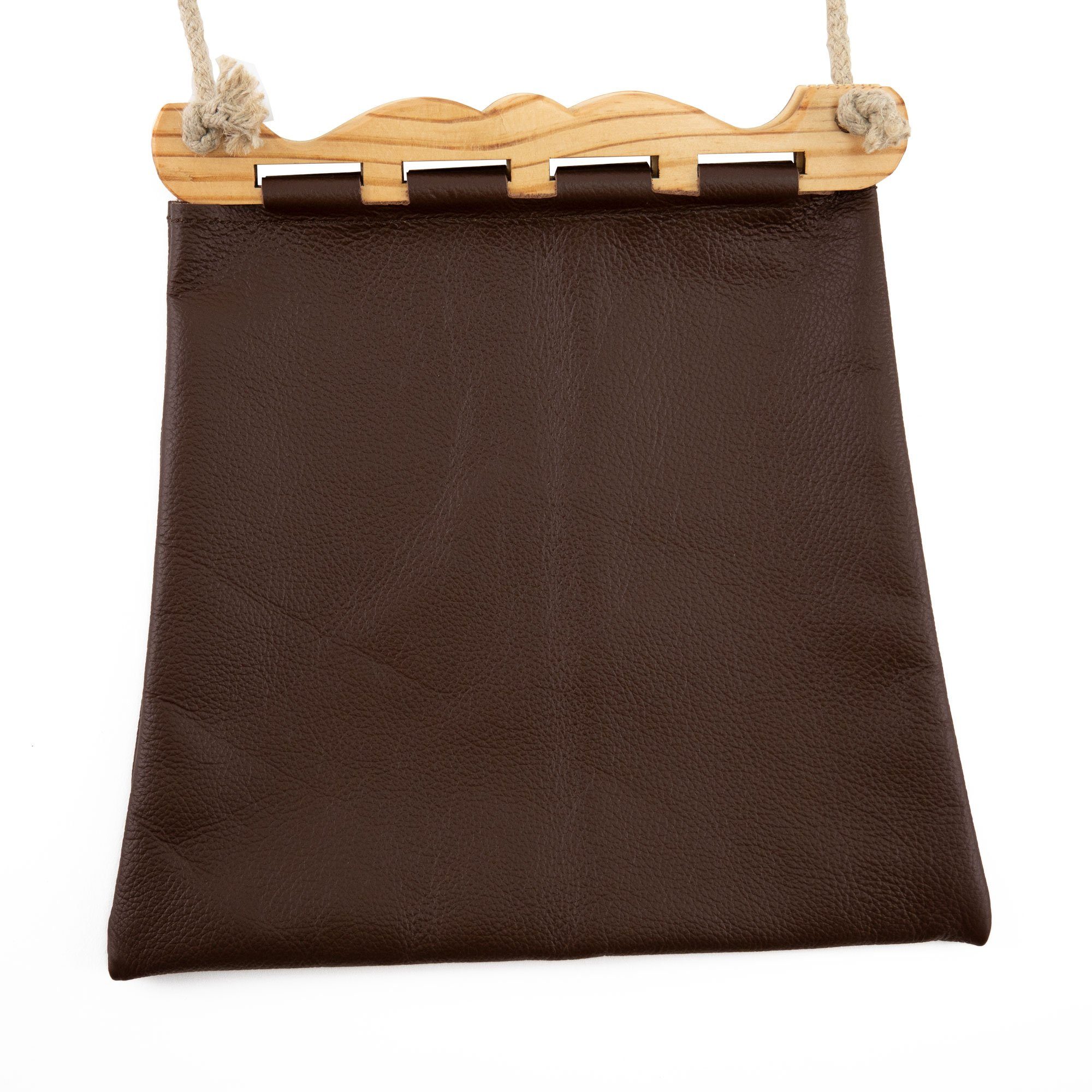 Pera Peris Ritter-Kostüm Bügeltasche der Wikinger Leder, Ritter-Verkleidung