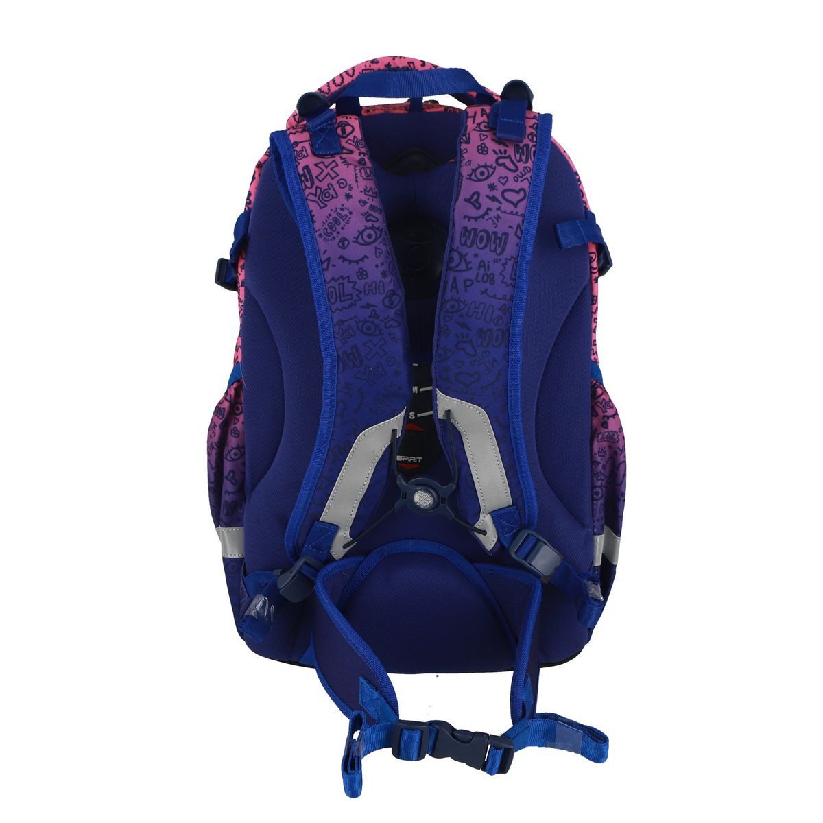 Spirit Schulrucksack SPIRIT Schulranzen Rucksack Mix GALAXY rosa