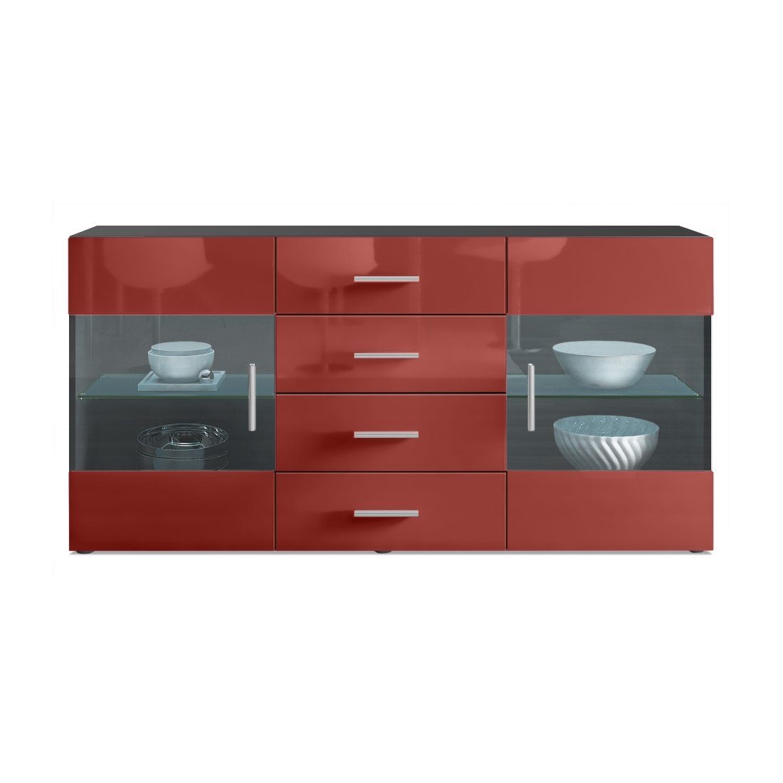 Rote Hochglanz Sideboards online kaufen | OTTO