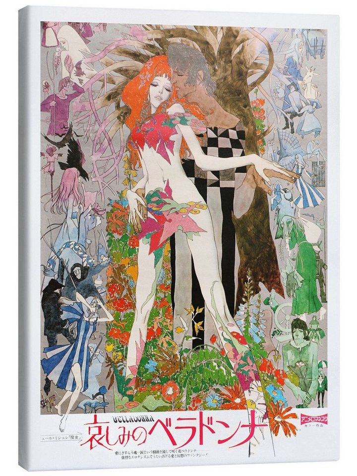 Posterlounge Leinwandbild Vintage Entertainment Collection Belladonna