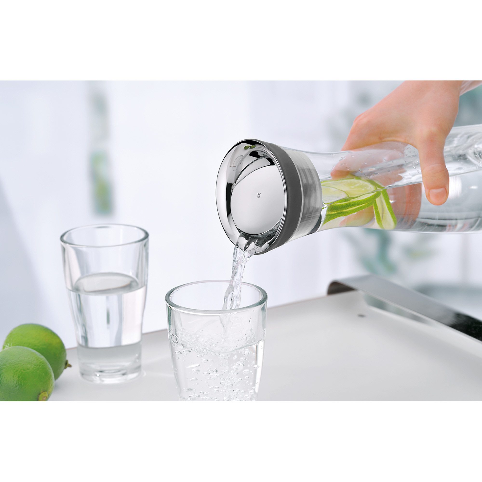 WMF Besteck-Set, 6 Personen, Edelstahl, Glas, Set