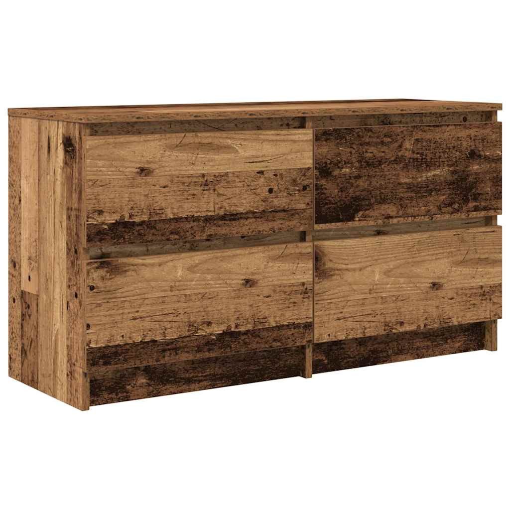 vidaXL Schrankmodule TV-Schrank Altholz-Optik 150x30x50 cm Holzwerkstoff