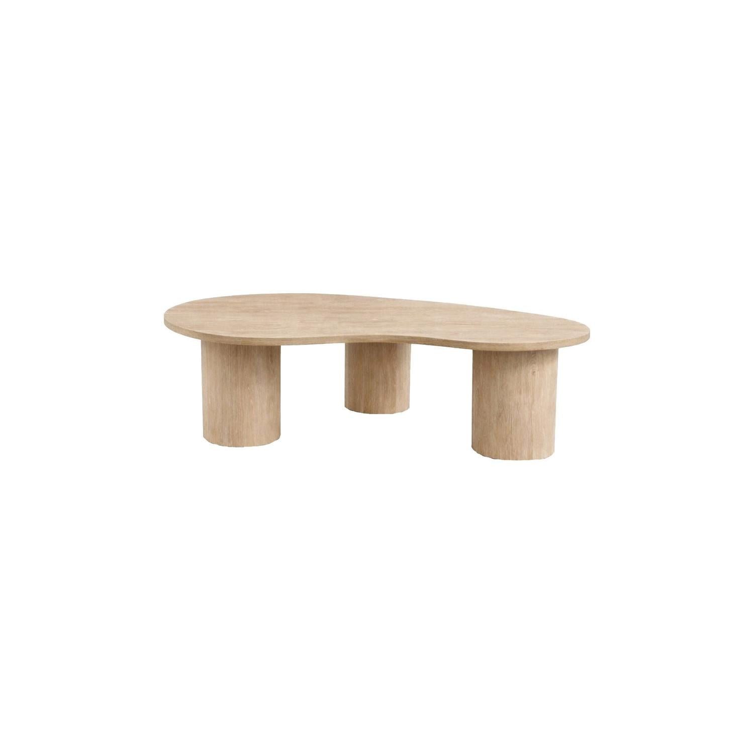 Venture Home Couchtisch Rubbo Couchtisch 1 Regal natur.