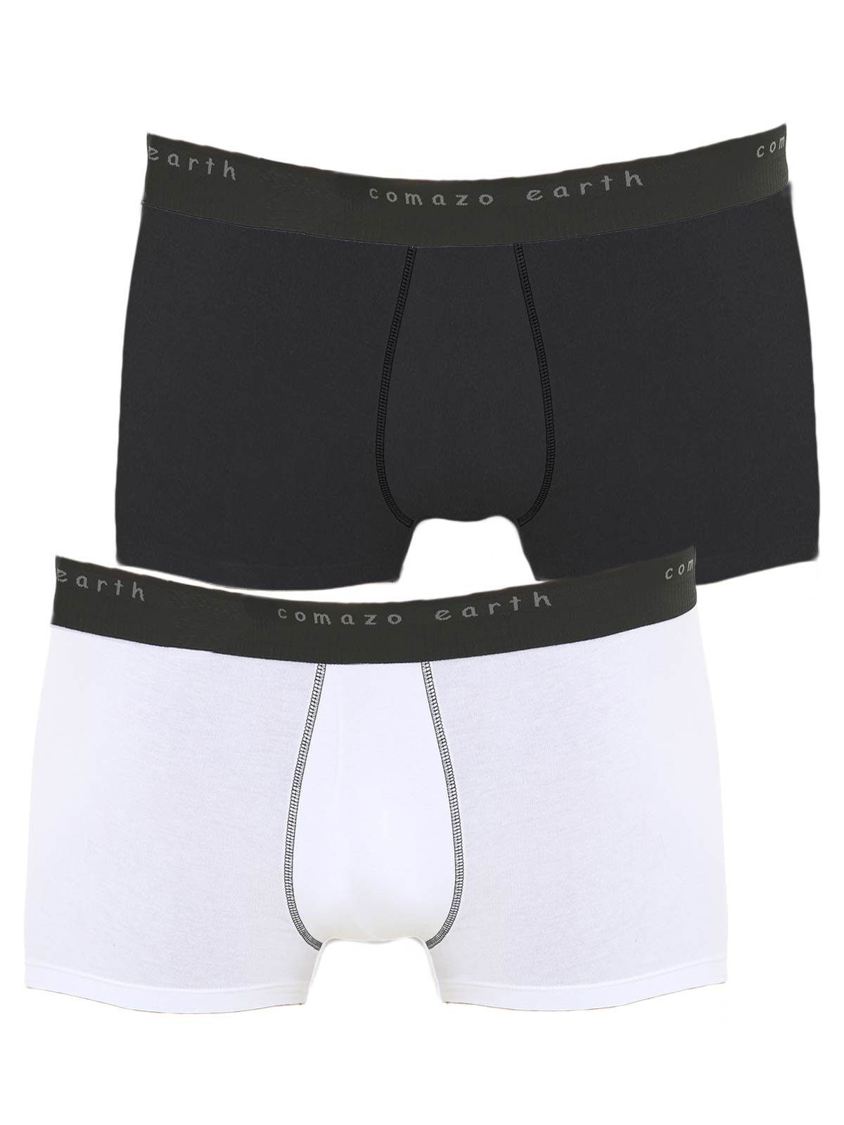 Comazo Retro Pants 2er Pack Herren Baumwoll Short Stück 2 St Vegan