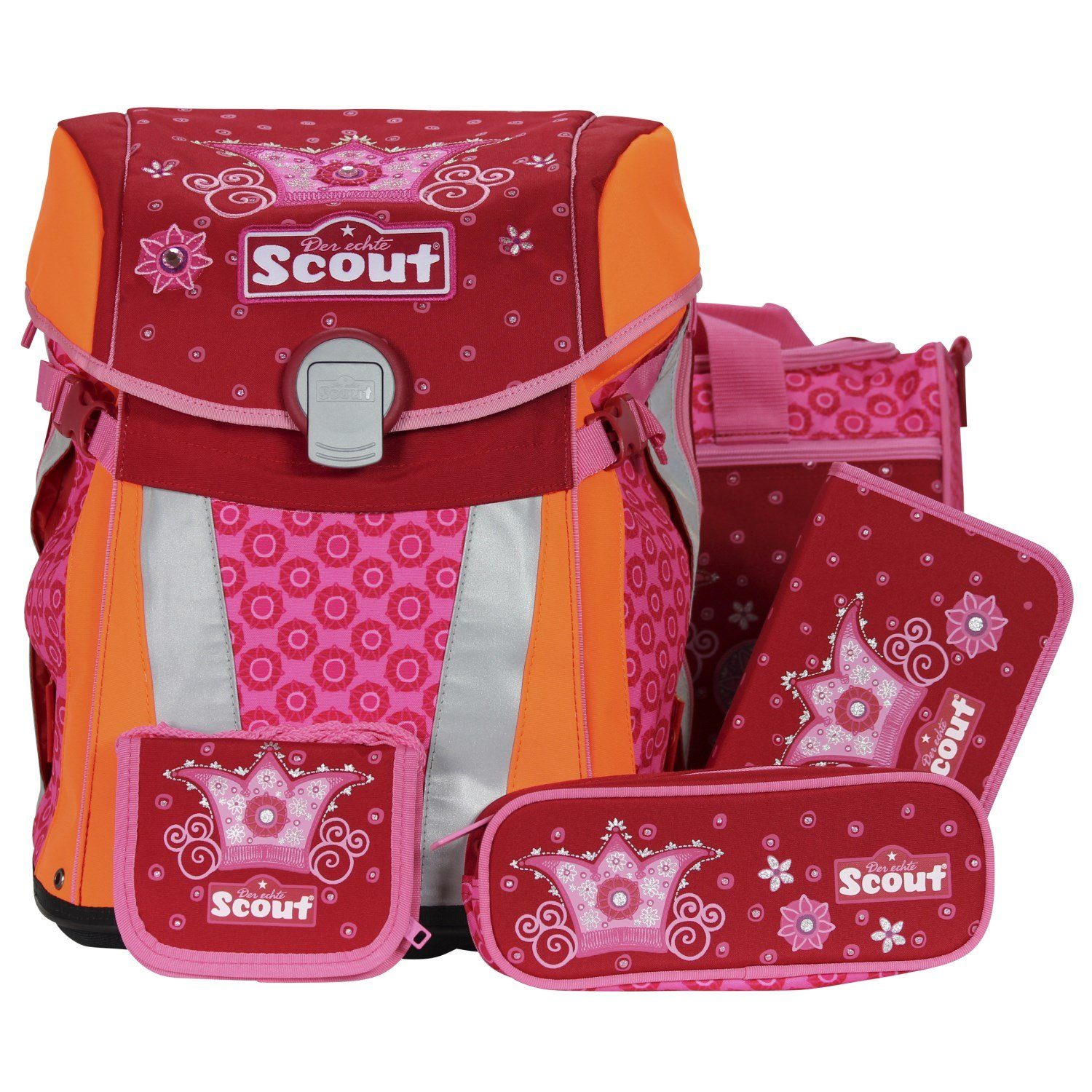 Scout Schulranzen Limited Edition, Polyester, Ausstattung: Tasche(n ...