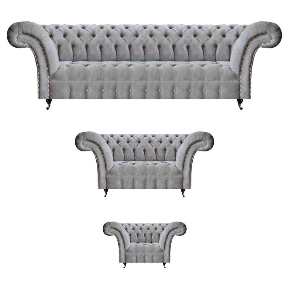 Jvmoebel Chesterfield Sofa Neu Sofagarnitur Sofas Couch Polstermöbel