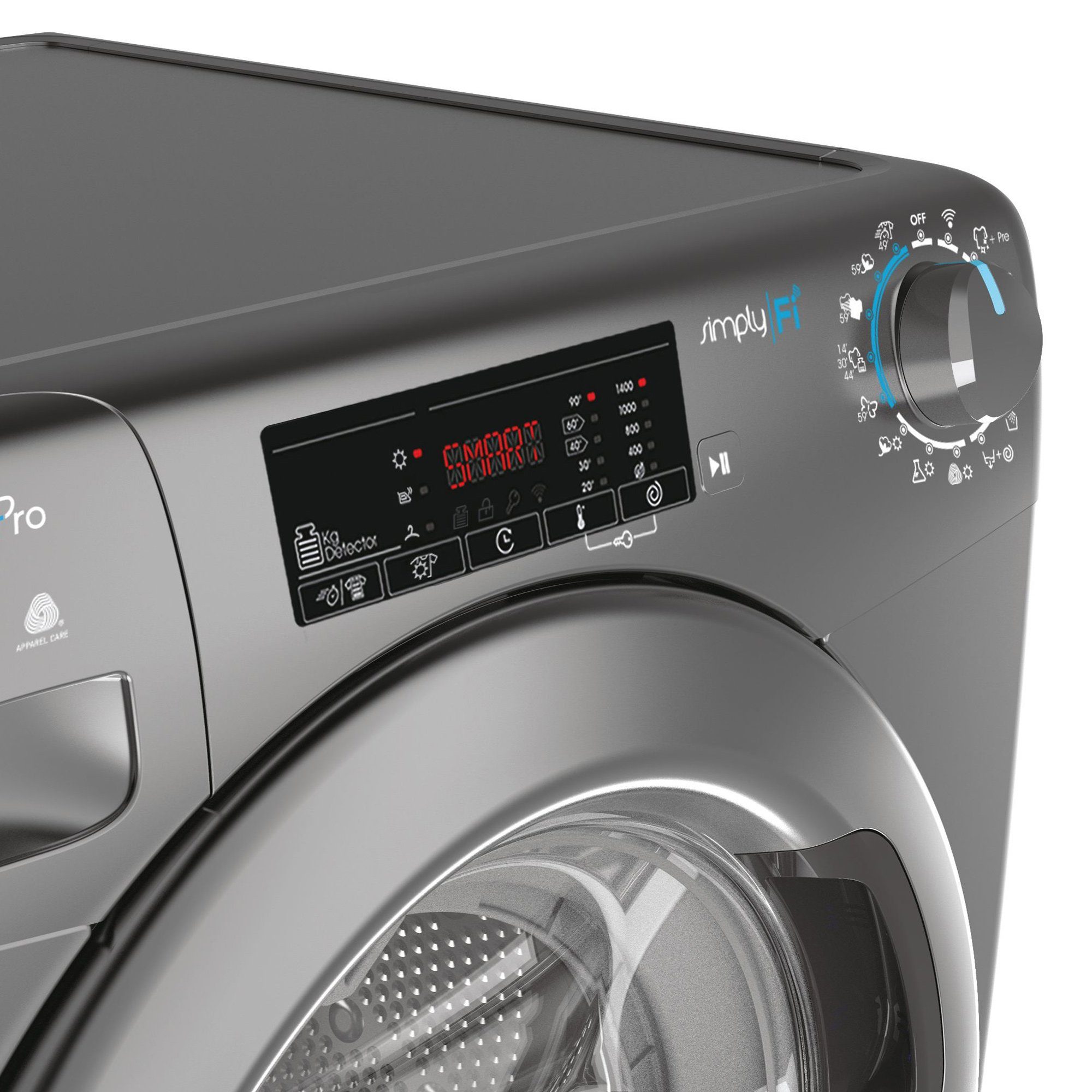 Candy Waschtrockner SmartPro Design/Anthrazit COW 4965TRRE/1-S, 9,00 kg ...