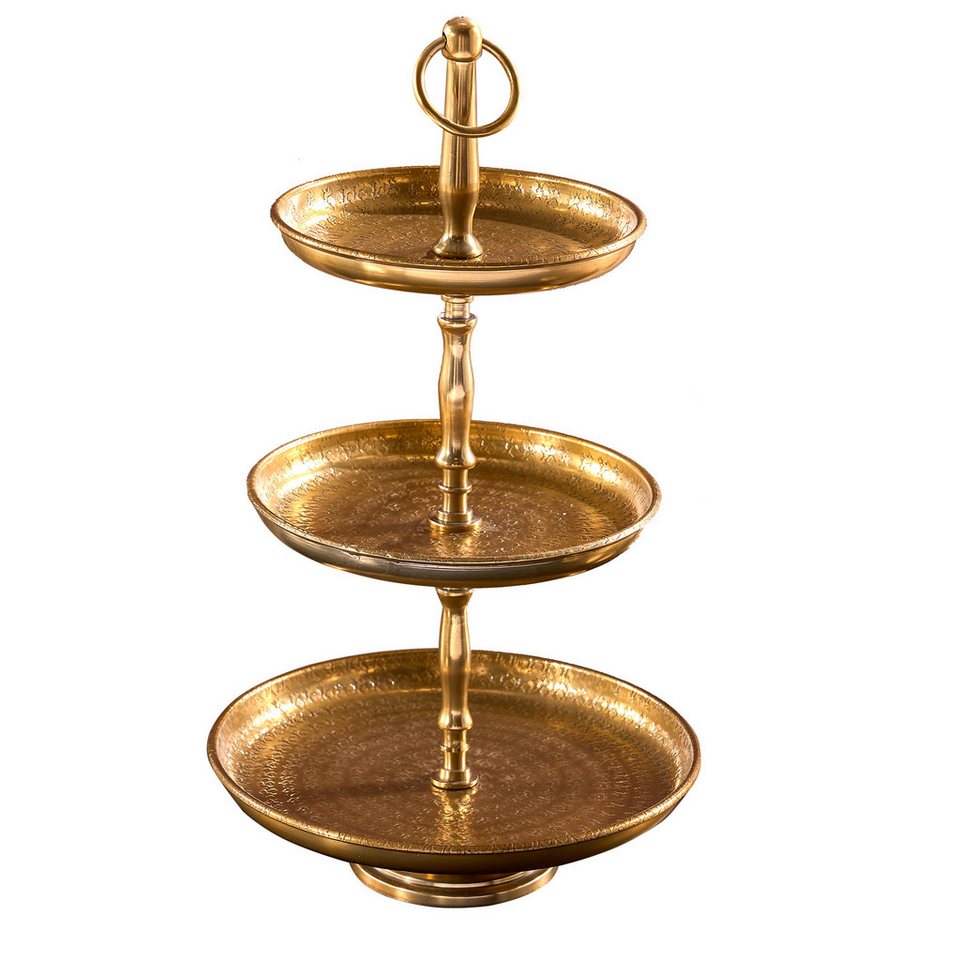 Riess Ambiente Dekoetagere Orient 47cm Gold Einzelartikel 1 St