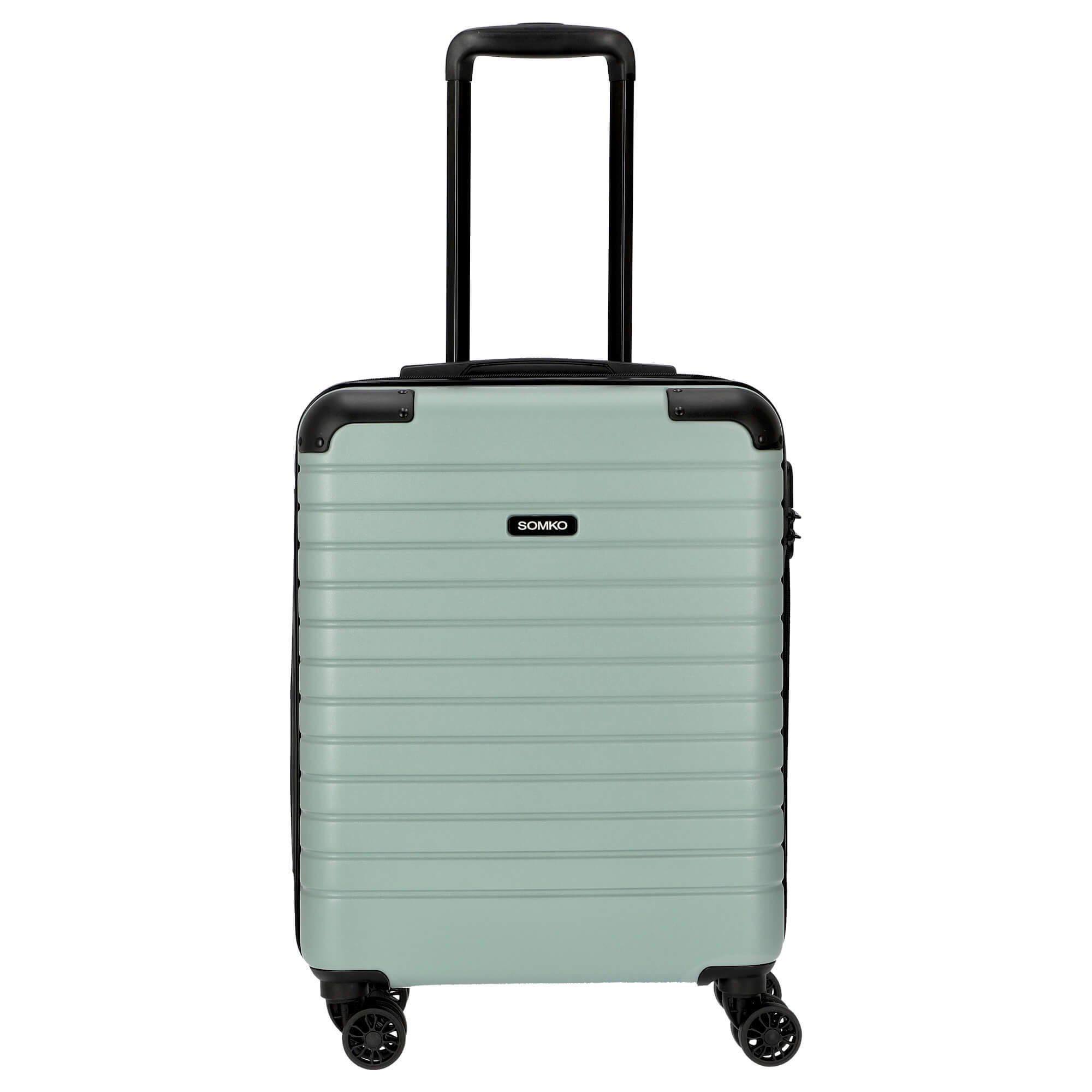 Somko Trolley Line 4 Rollen Kabinentrolley S 55 Cm Mint 4 Rollen