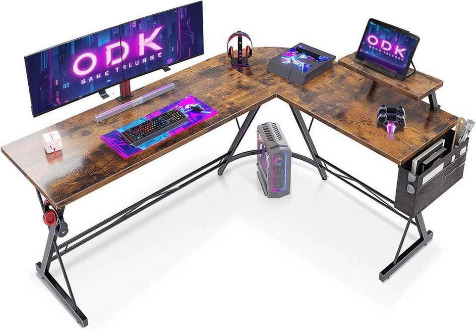 Luxuskollektion Eckschreibtisch Gaming Tisch Eckschreibtisch L Form