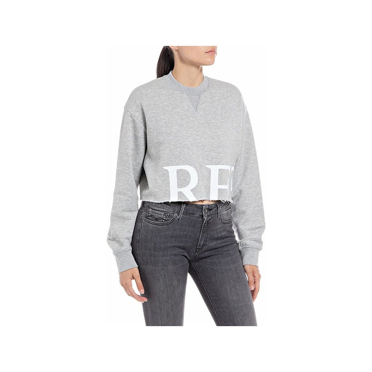 Replay Sweatshirt uni regular fit (1-tlg)