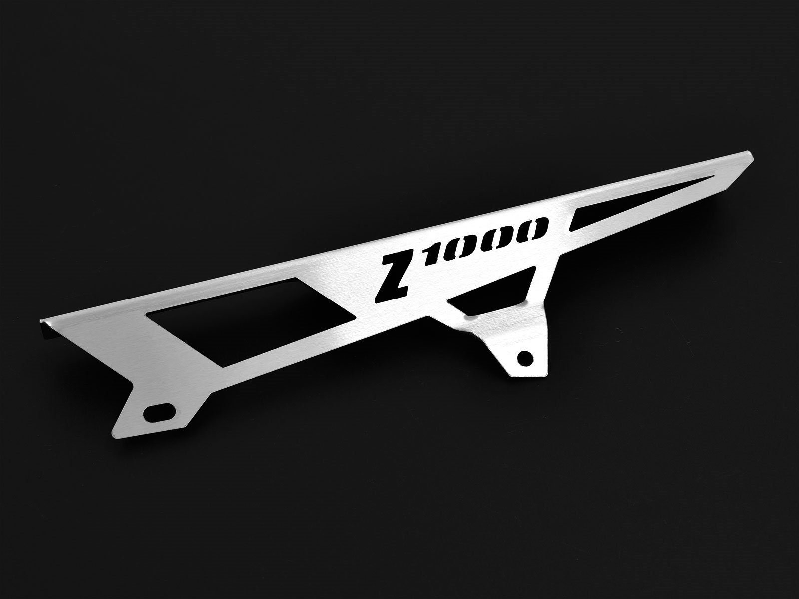 ZIEGER Kettenschutz Kettenschutz für Kawasaki Z1000 BJ 2007-09 Logo silber