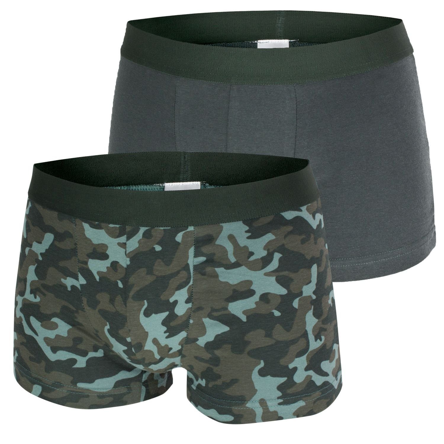 Frank Fields Boxershorts Camo Retro 2 St Fleckentarn Im 2er Pack