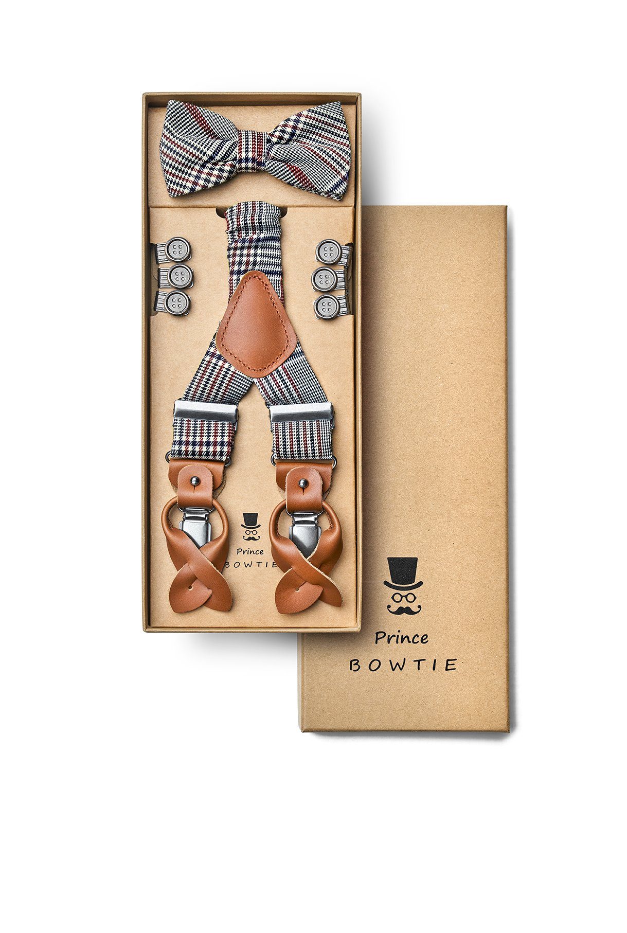 Fliege Hosentrager Set Vintage