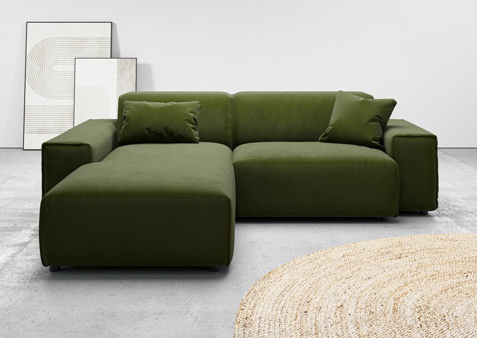 Andas Ecksofa Glimminge L Form Auch In Breitcord Feincord Easy Care