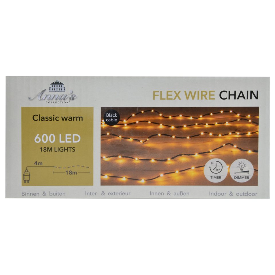 Coen Bakker Led Lichterkette Led Lichterkette Draht 600 Leds In Und
