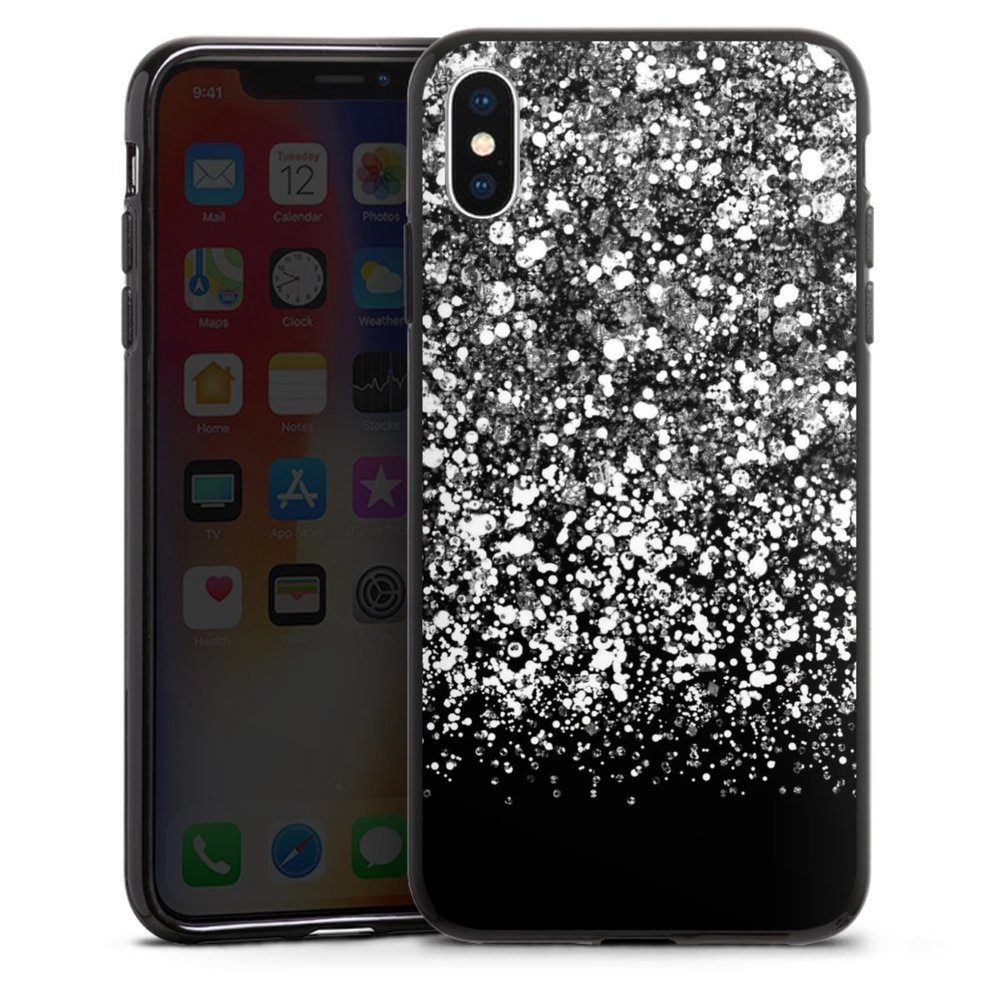 Deindesign Handyhülle Snow Fall Glitter Look Apple Iphone Xs Max