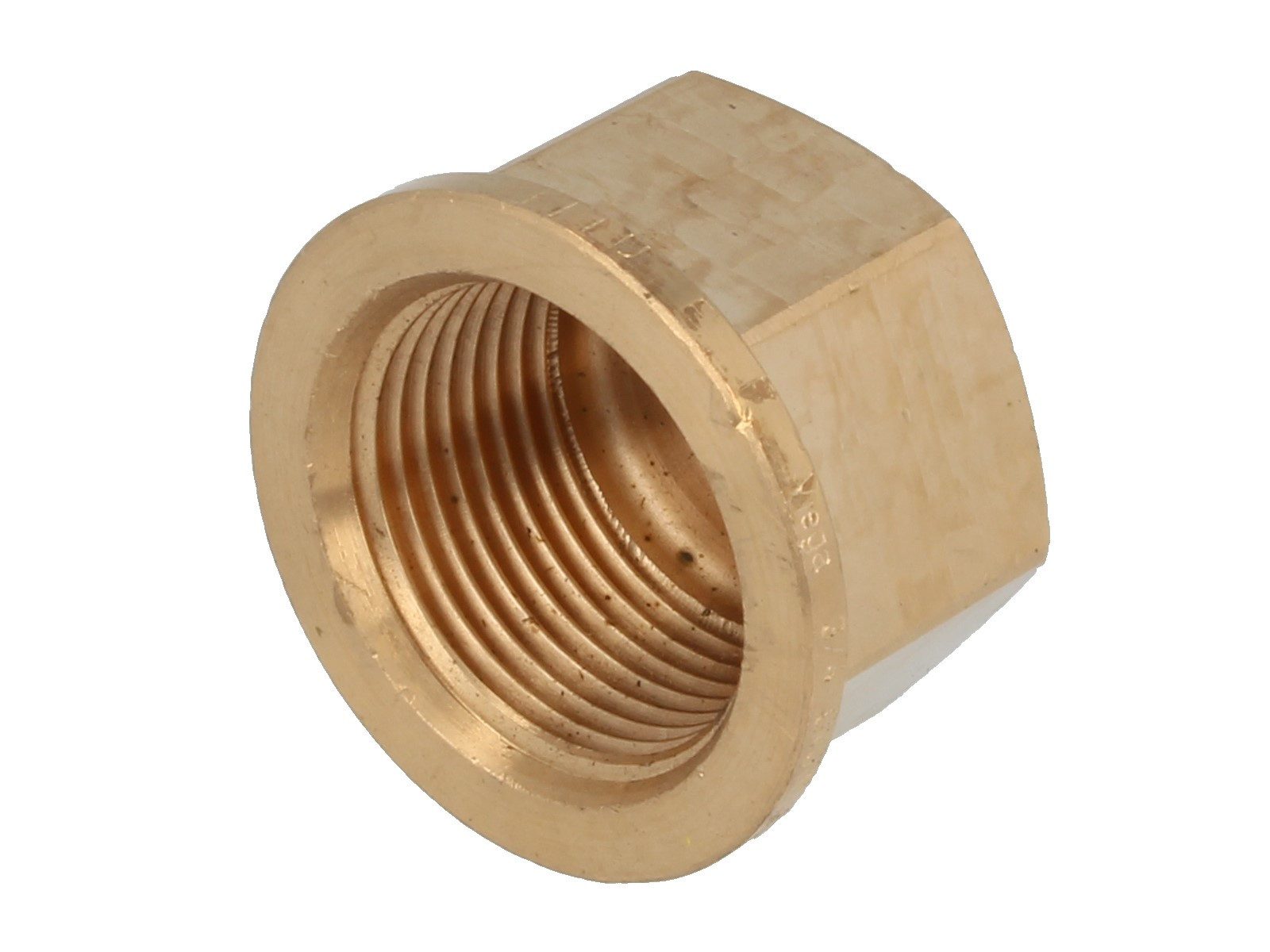 Viega Gewindefitting Rotguss Kappe mit Sechskant IG Typ 3301 DVGW, 3/8 Zoll