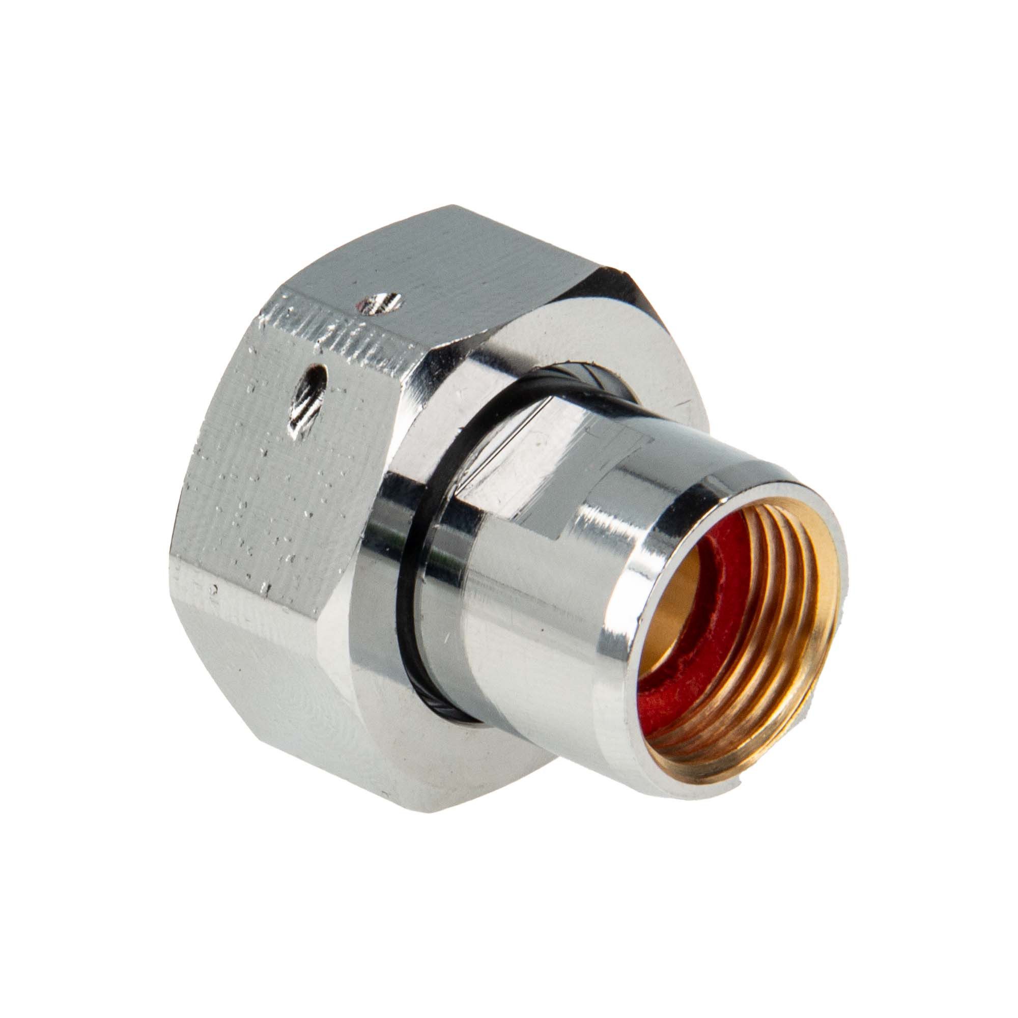 tecuro Wasserzähler Waschtischzähler Verschraubung 3/4 Zoll Überwurfmutter x 3/8 Zoll IG, Wasseruhr