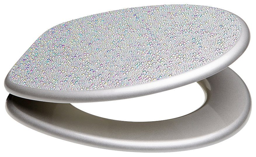 Sanilo Wc Sitz Crystal Silver Mit Absenkautomatik Online Kaufen Otto