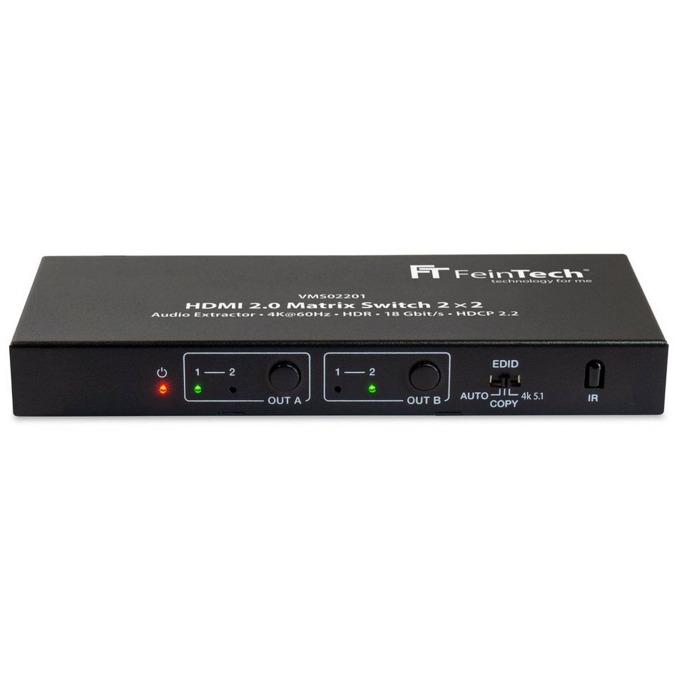 FeinTech Audio / Video Matrix-Switch VMS02201 HDMI 2.0 Matrix Switch ... FeinTech Audio / Video Matrix-Switch VMS02201 HDMI 2.0 Matrix Switch ...