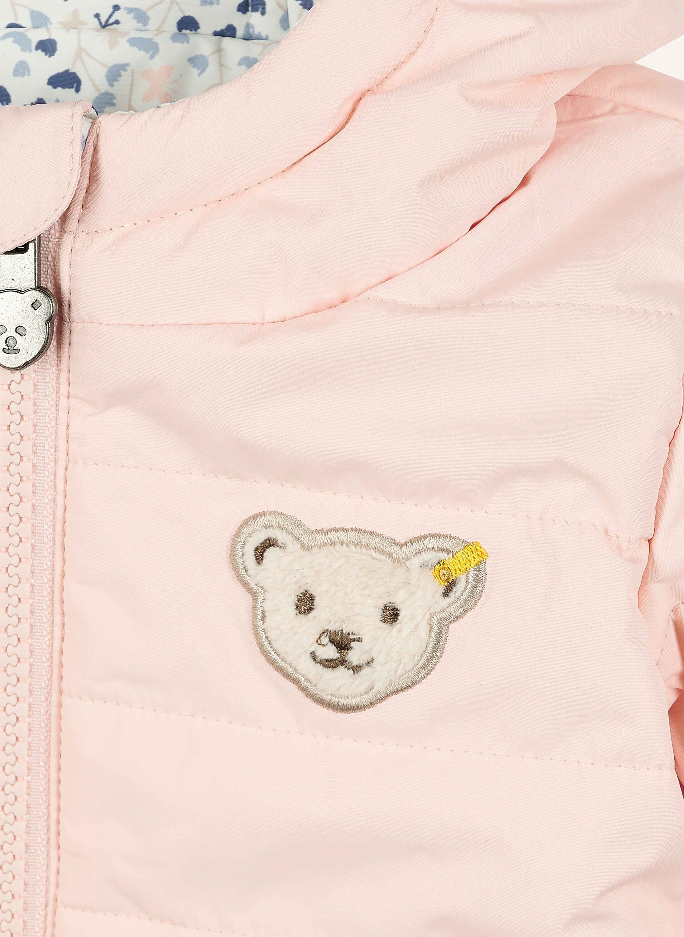 Steiff Outdoorjacke Wendejacke Butterfly, Reflektor, gefüttert