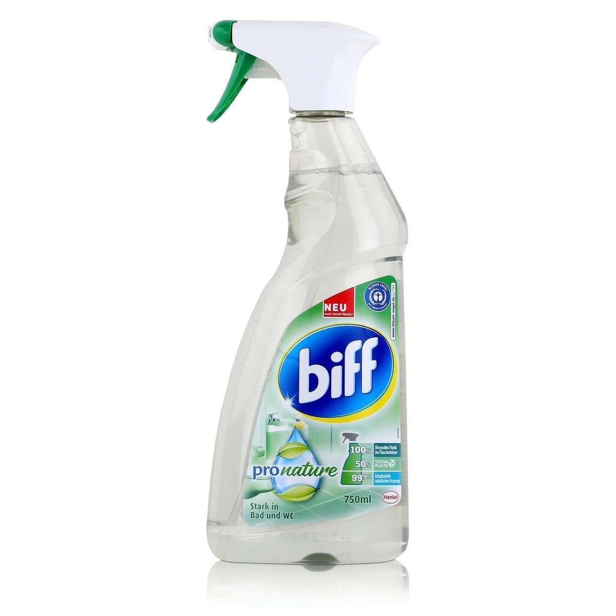 biff Biff pro nature 750ml - Stark in Bad & WC (1er Pack) Badreiniger
