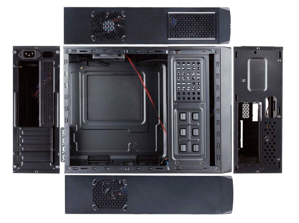 Chieftec PC-Gehäuse Chieftec UE-02B 250W, Tower-Gehäuse, (inkl ...