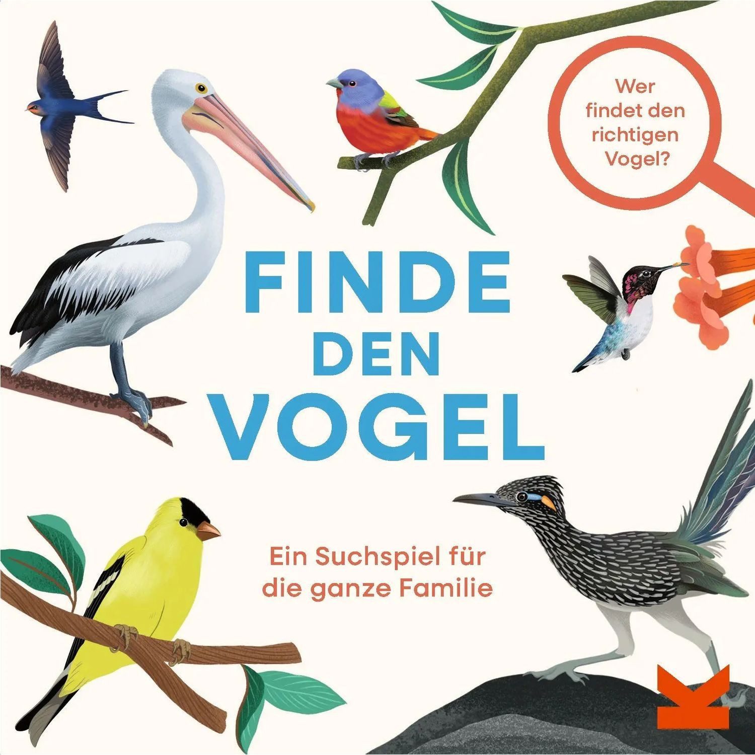 Laurence King Spiel Finde den Vogel, Game, Videospiel