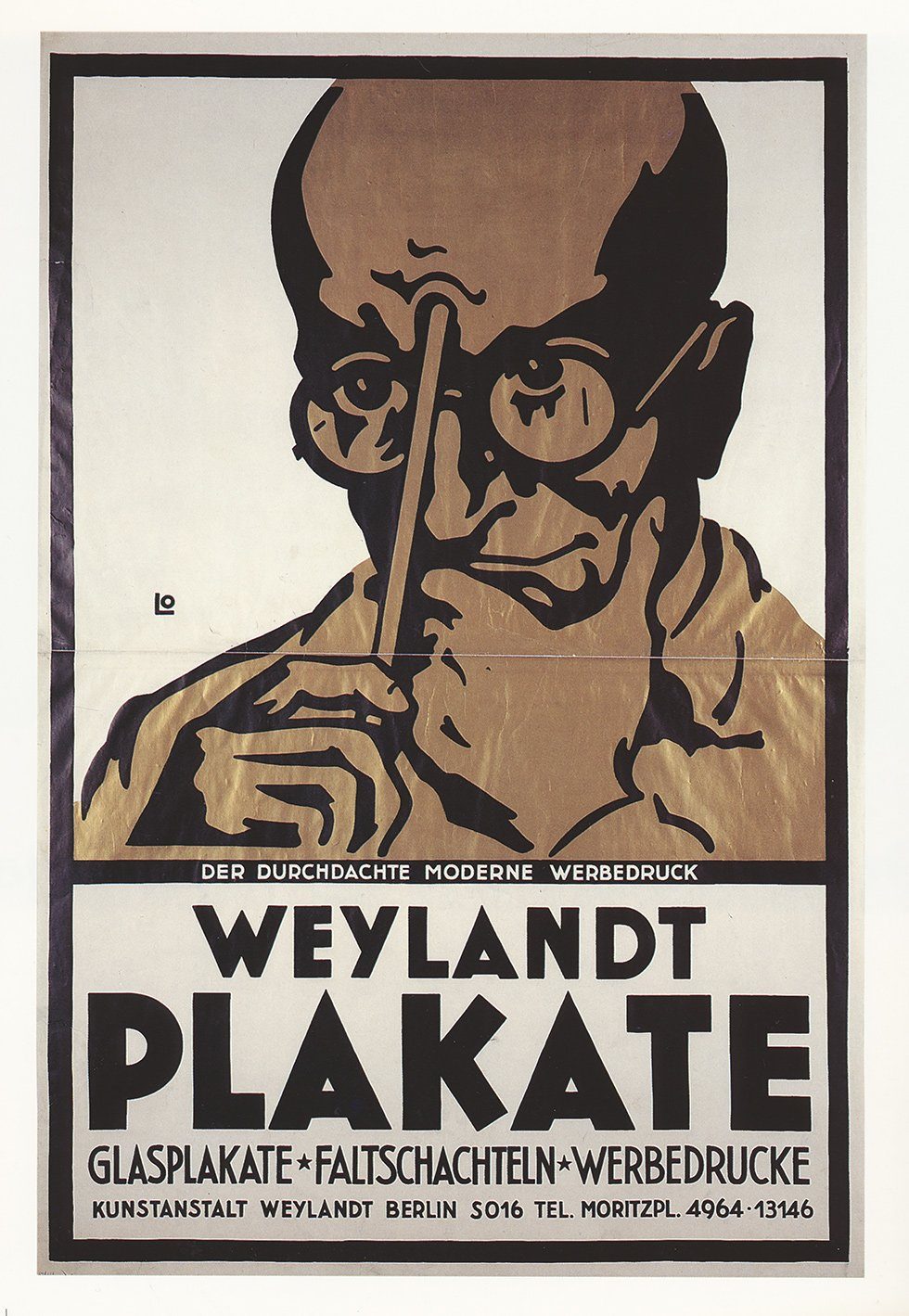 Kunstdruck Weylandt Plakate Faltschachteln Werbung Berlin Werbedruck Werbung 1177, (1 St)