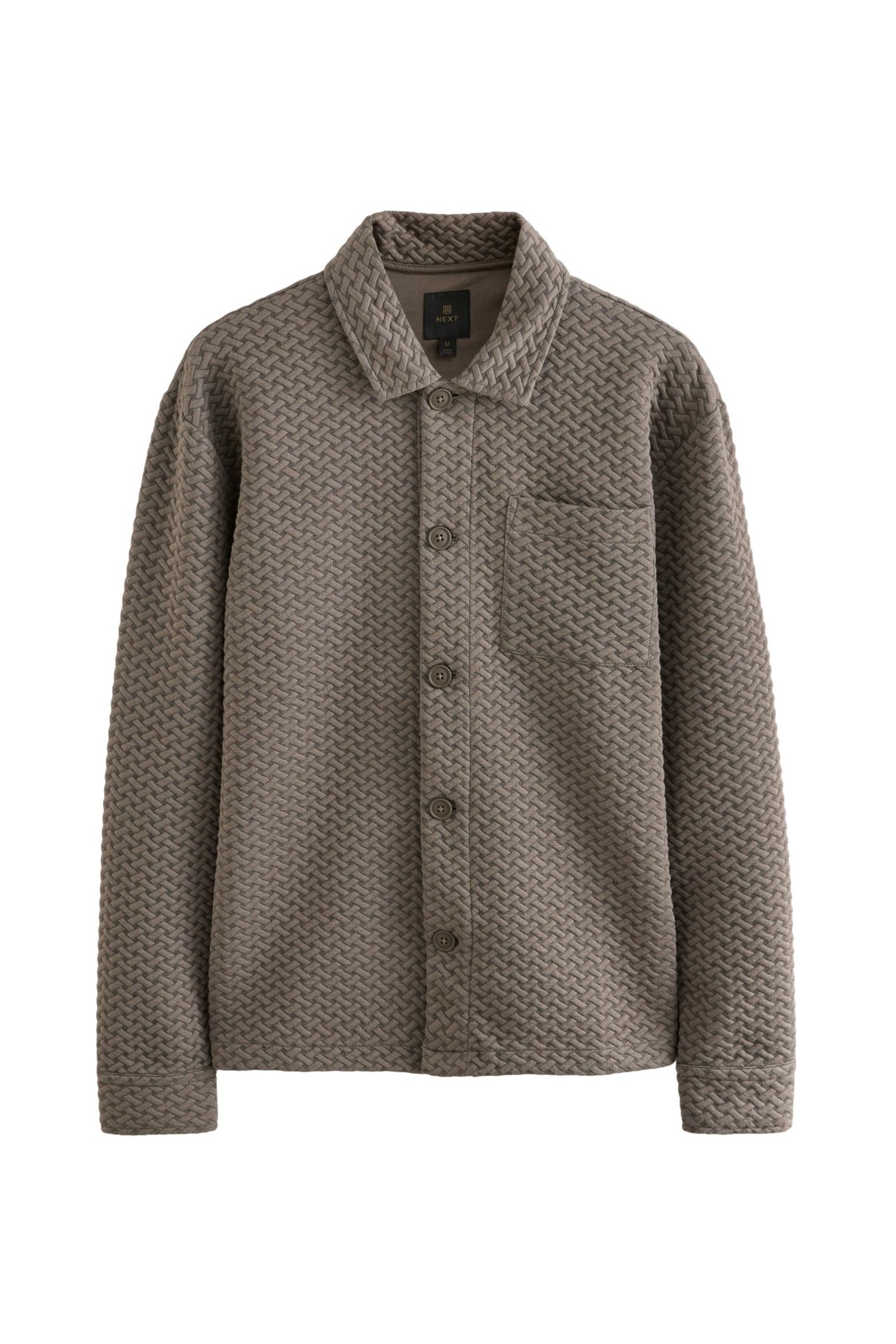 Next Hemdjacke Premium Strukturierte Hemdjacke 1 St
