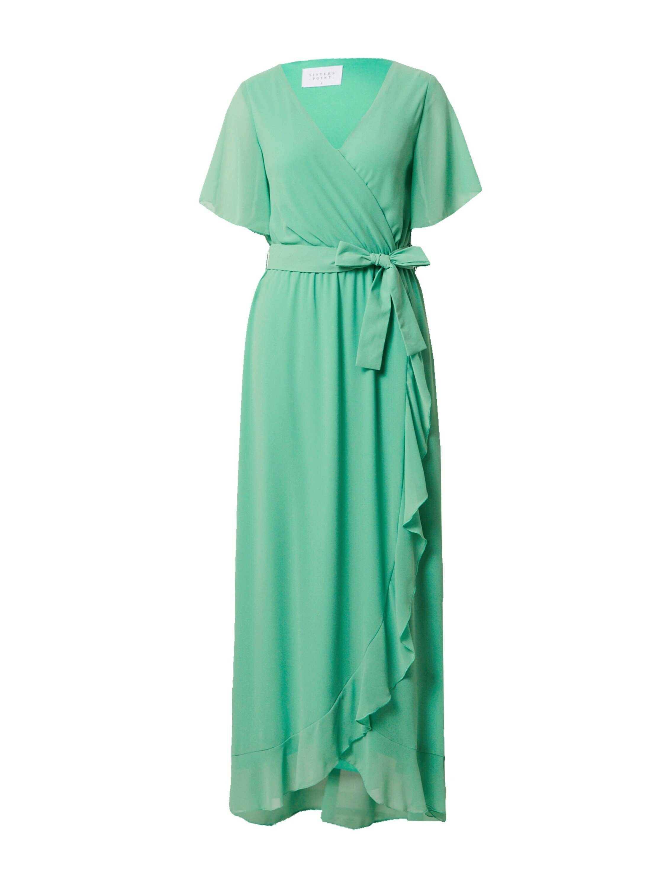 Sisters Point Sommerkleid 1 Tlg Drapiertgerafft Wickel Design