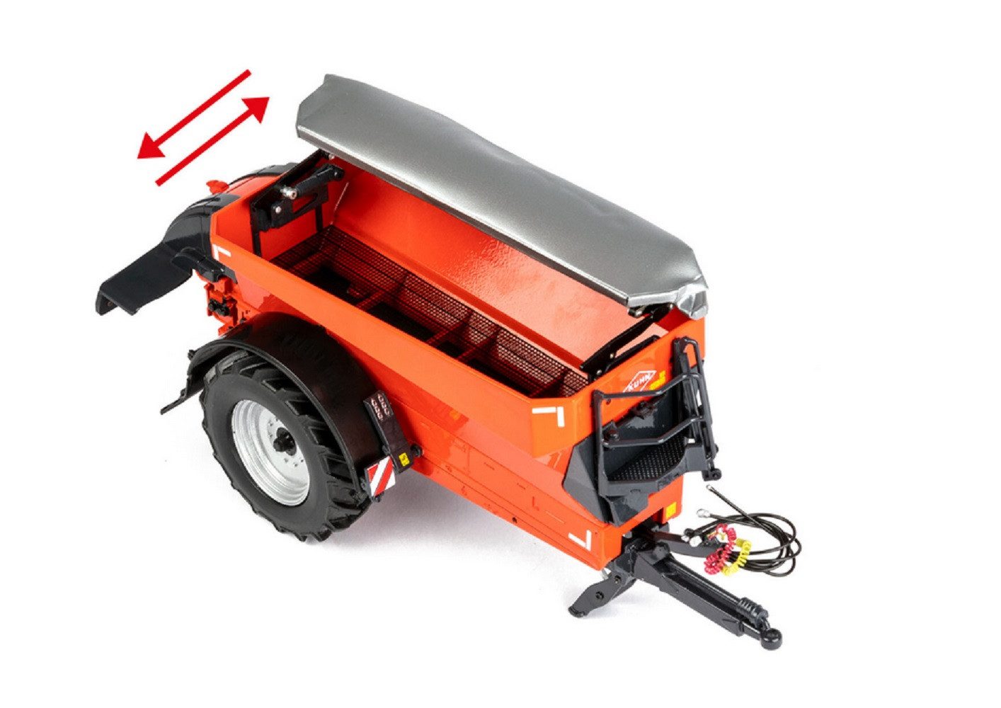 123 Sammlerauto ROS Kuhn Axent 100.1 Großflächenstreuer 1:32 602298