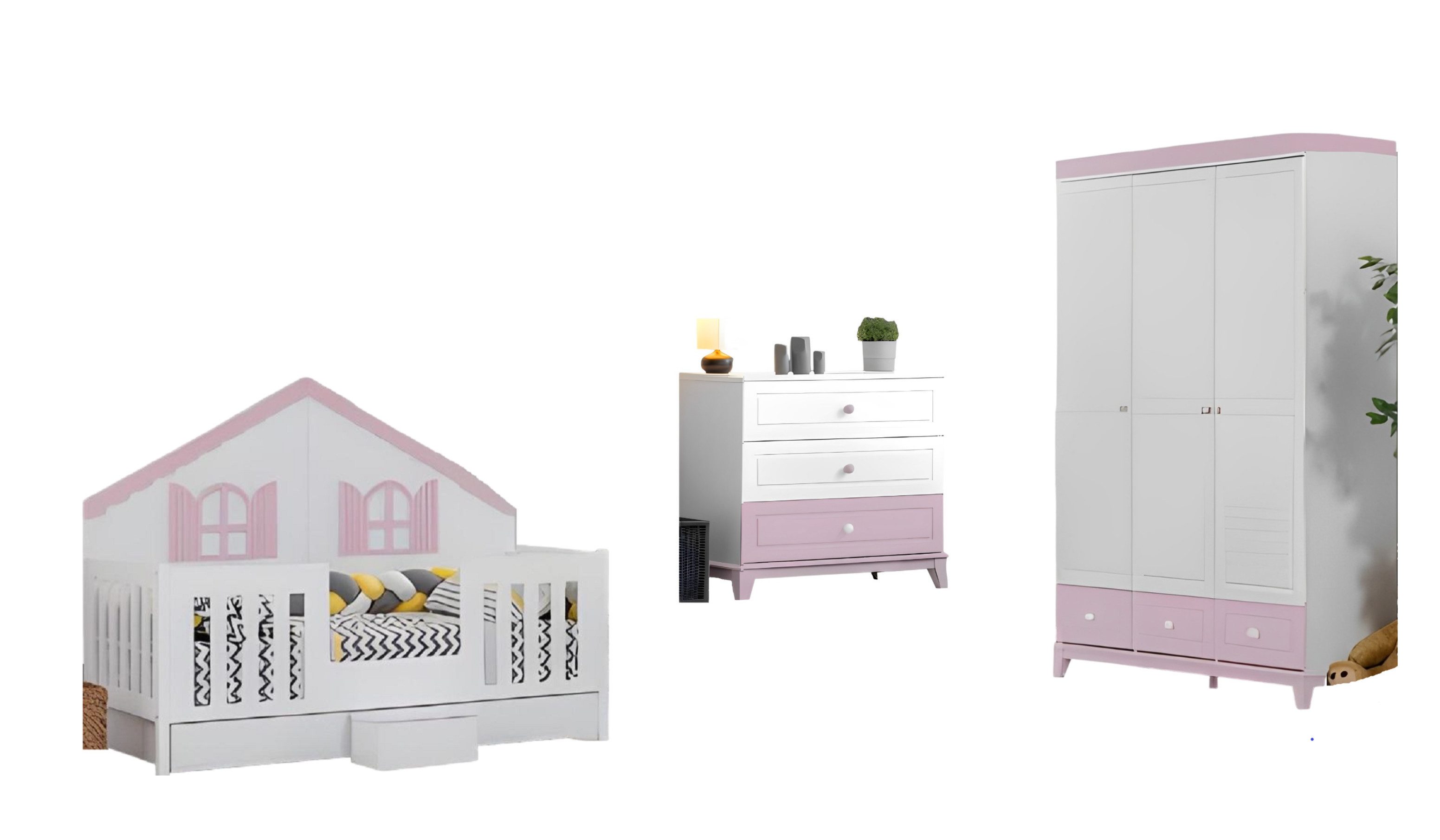 Jvmoebel Jugendzimmer Set Modern Kinderzimmer Set Besteht Aus