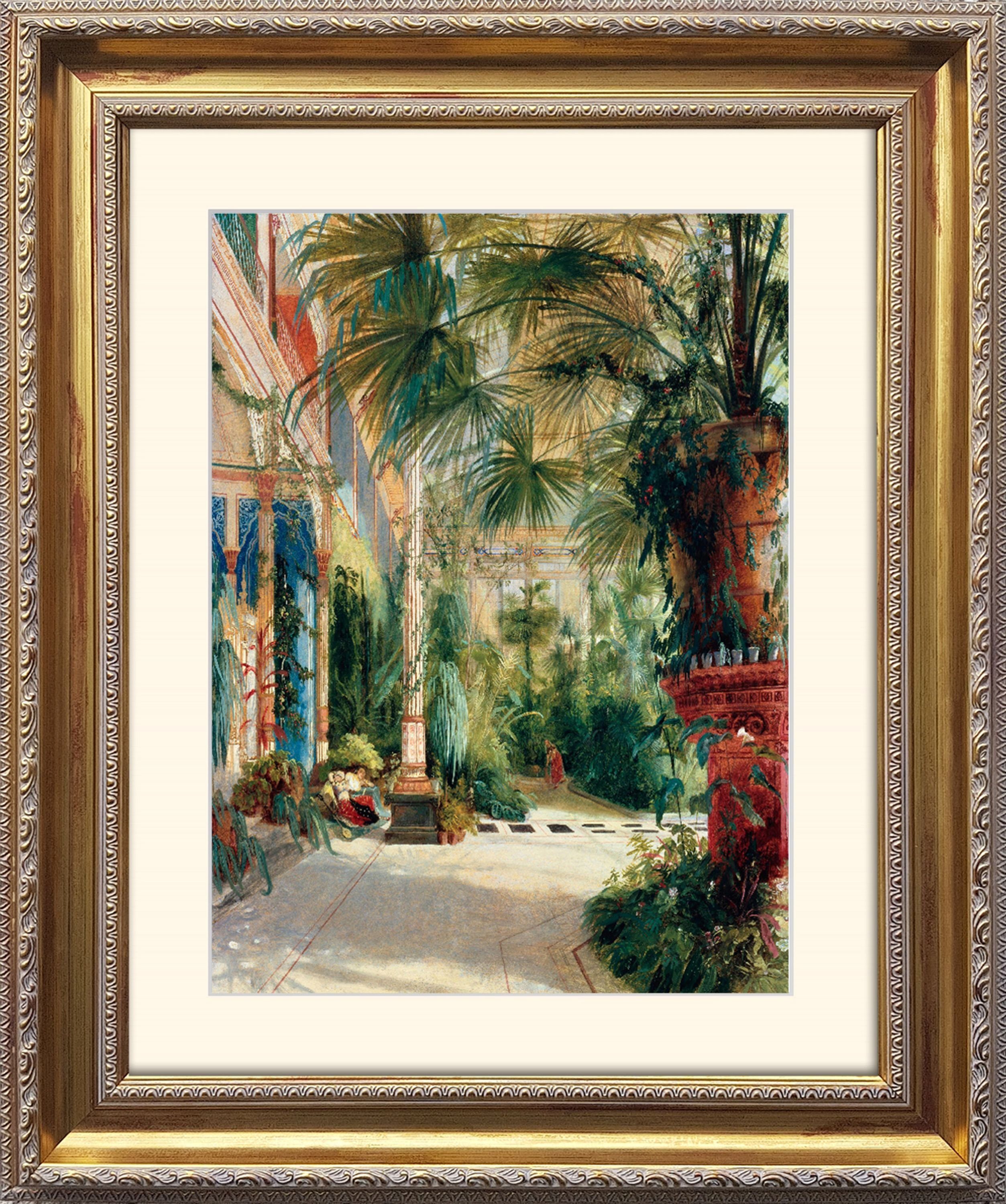 artissimo Bild mit Rahmen »Carl Blechen Bild mit Barock-Rahmen / Poster bzw. Kunstdruck gerahmt ...