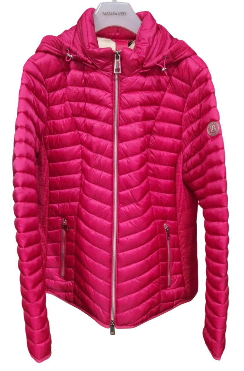 Barbara Lebek Steppjacke Übergangsjacke oder Outdoorjacke Damen, Abknöpfbare Kapuze für ...