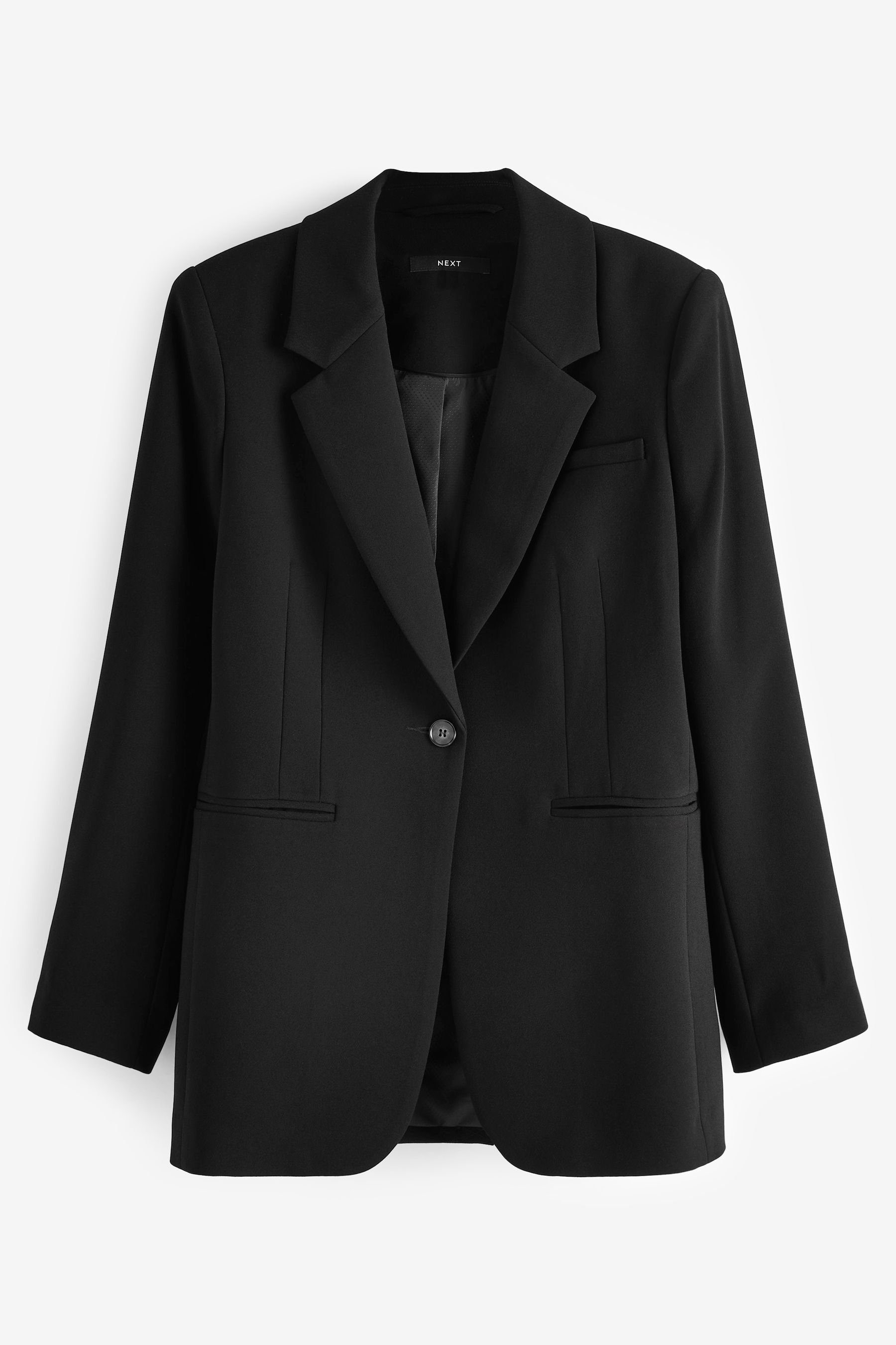Next Jackenblazer Einreihiger Crêpe Blazer Kurzgröße 1 Tlg