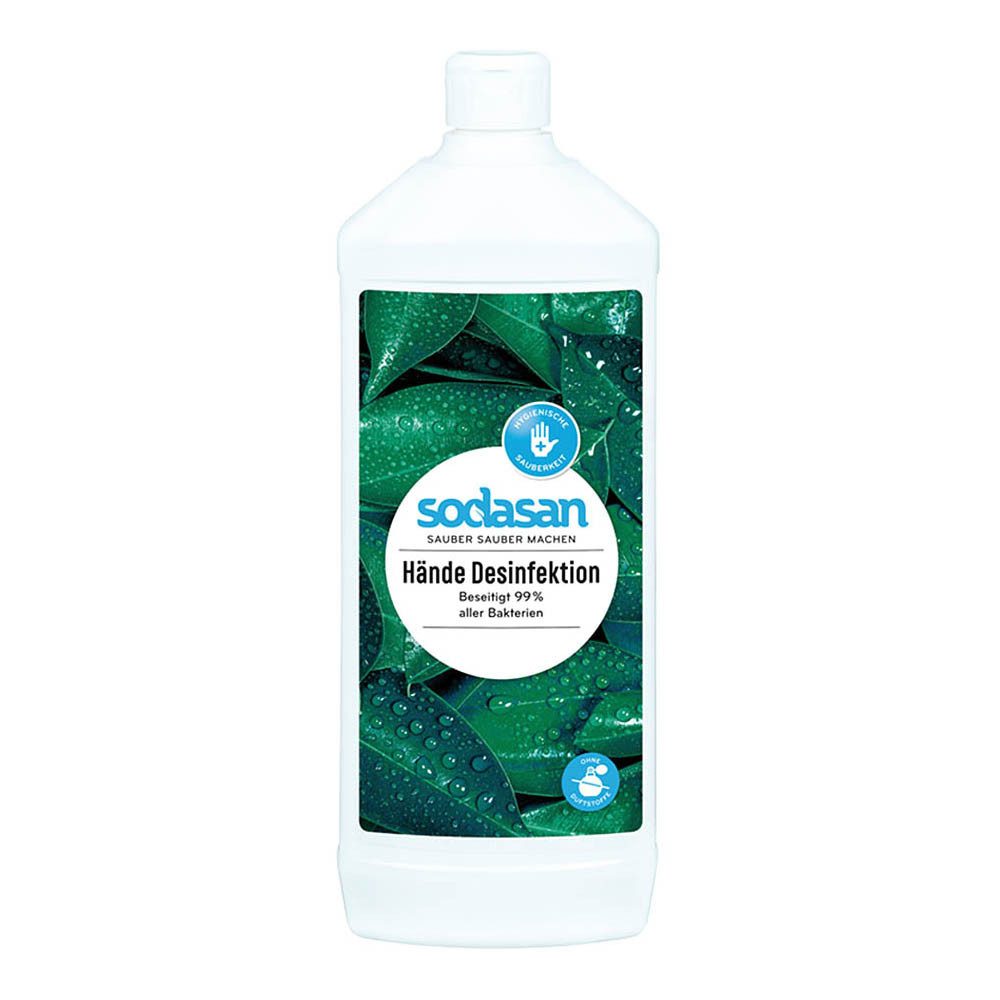 Sodasan Handseife Händedesinfektion - Nachfüllflasche 1L
