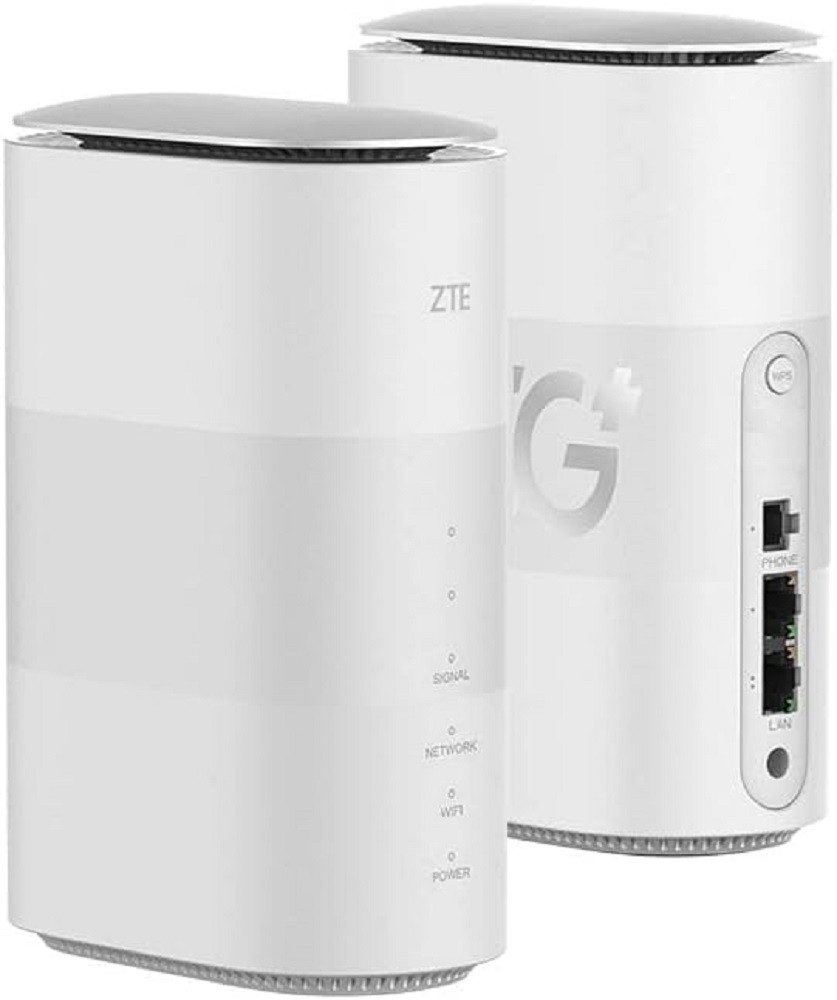ZTE 5G CPE MC888 5G Router WiFi 6 3600 Mbit/s - weiß DSL-Router, DSL ...