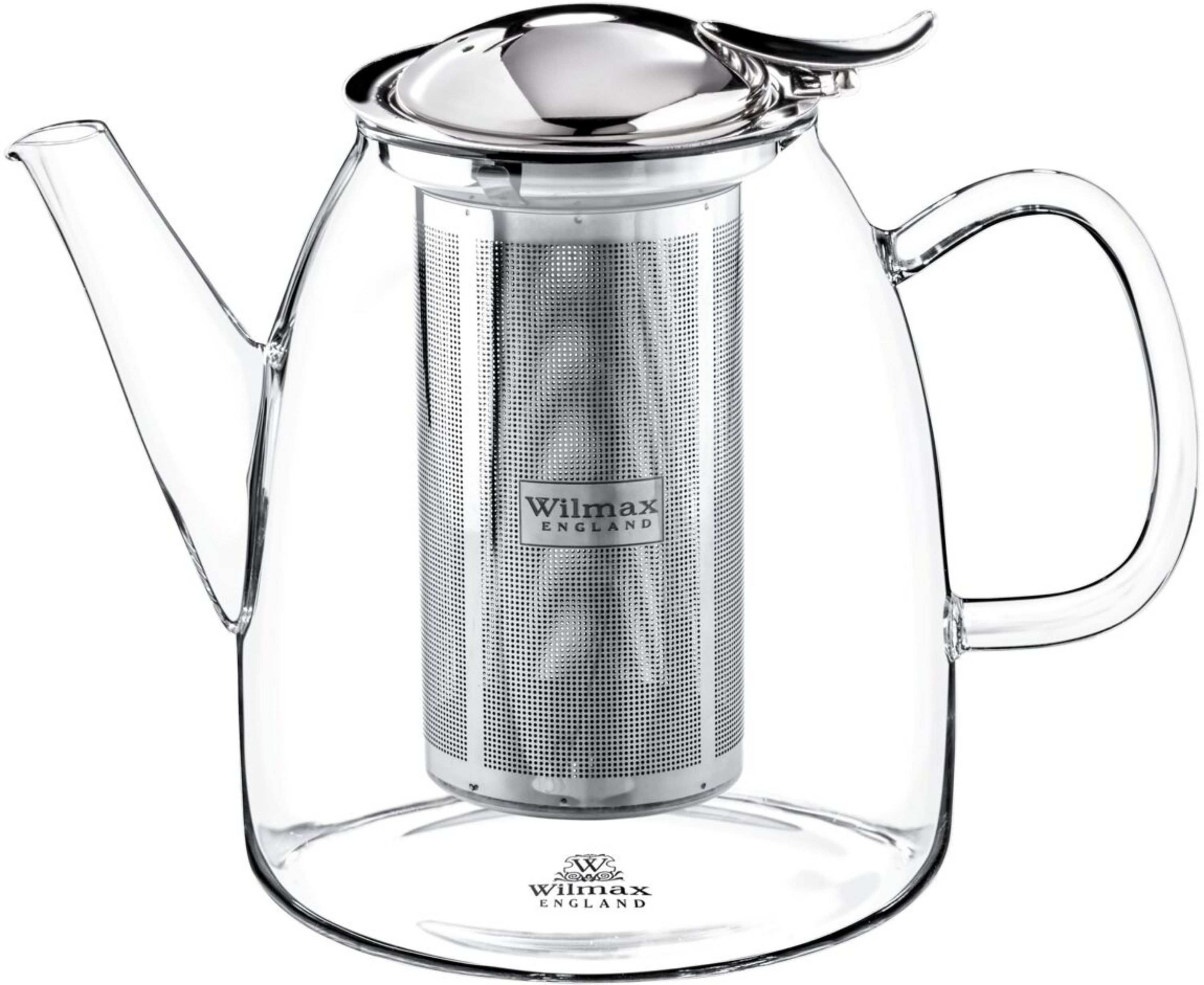 Wilmax England Kanne Klare Teekanne Aus Borosilikatglas 600ml Mit