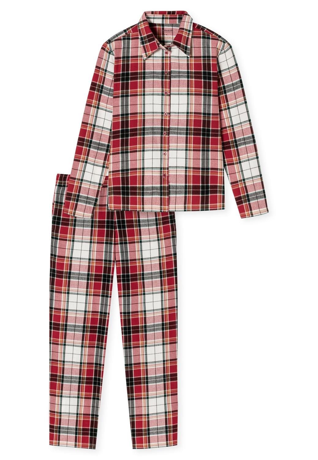 Schiesser Pyjama Xmas Gifting Set Web Organic Cotton (Set, 2 tlg ...