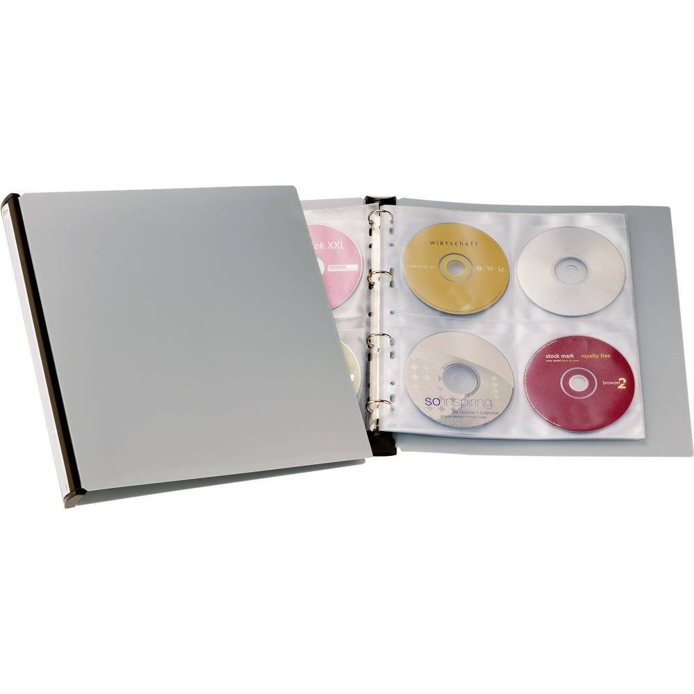 Safe-Album CD-Hülle Alu-Koffer für 144 DVD BLUE-Ray in Kunststoff-Etuis ...