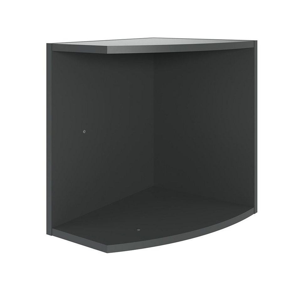 Lomadox Regal Miami 43 Eckregal Graphit 1 Offenes Fach Ca 304038 Cm