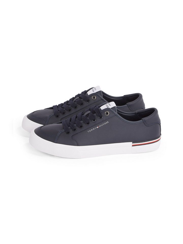 Tommy Hilfiger Core Corporate Vulc Leather Sneaker Freizeitschuh