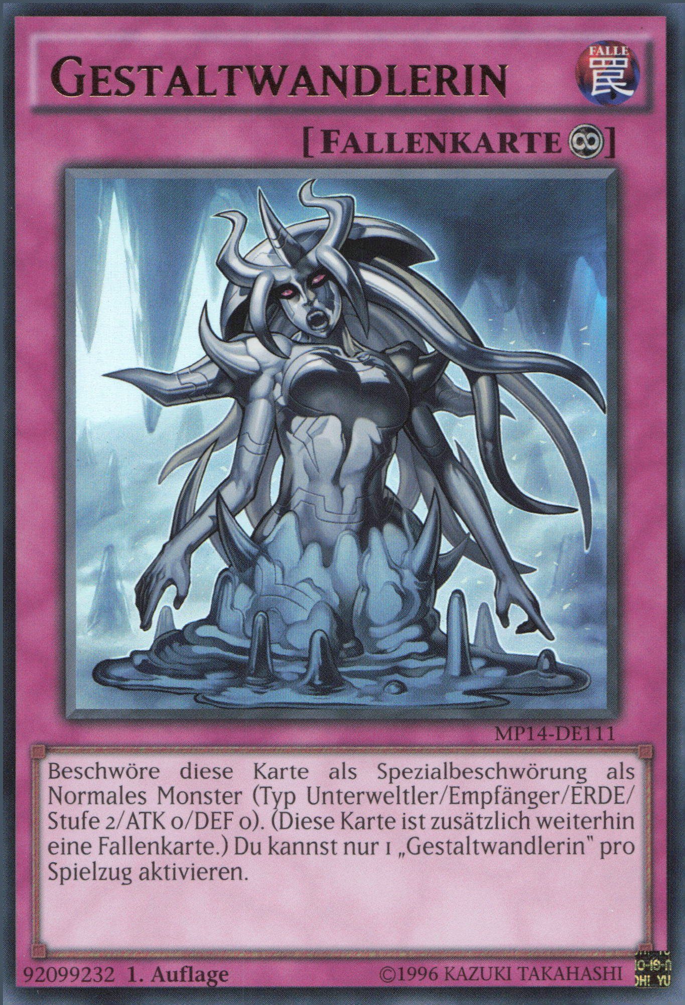 Recollectibles Sammelkarte Yugioh Karte Gestaltwandlerin Deutsch Yu Gi