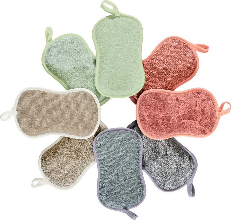 Erwin Müller Geschirrtuch Spülpad 8er-Pack, (8-tlg), Uni, Geschirrhandtuch Erwin Müller Geschirrtuch Spülpad 8er-Pack, (8-tlg), Uni, Geschirrhandtuch