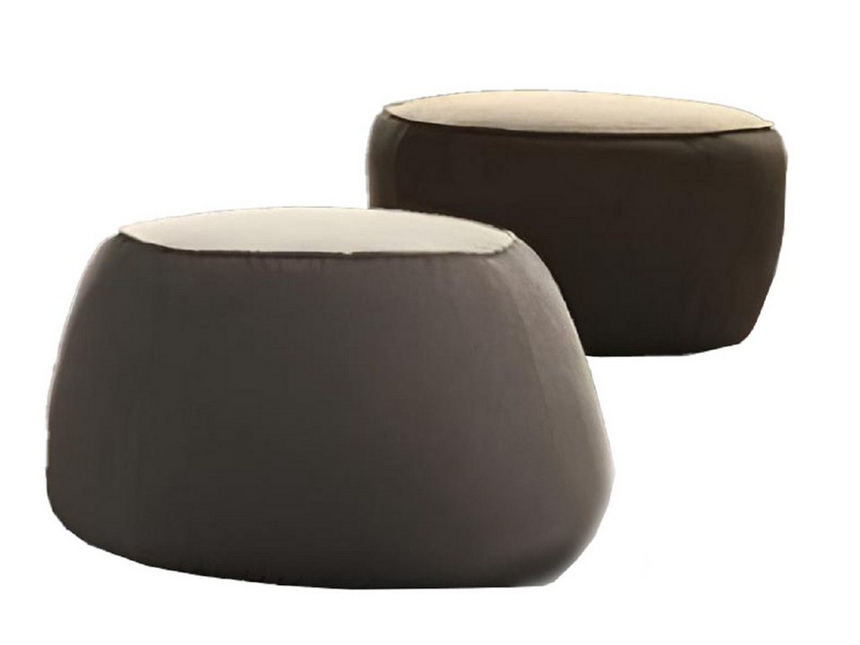 Jvmoebel Pouf Sitzhocker Hocker Puff Sitzpouf Fußhocker Ottomane Samt
